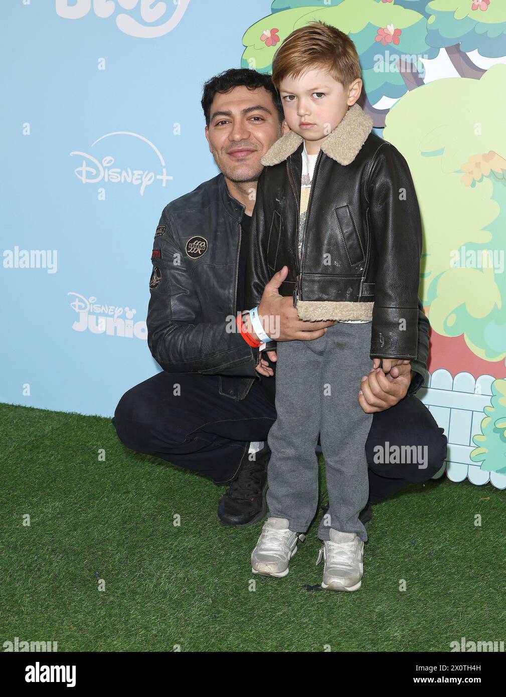 Burbank, USA. 13th Apr, 2024. Alexander Wraith arrives at Bluey The ...