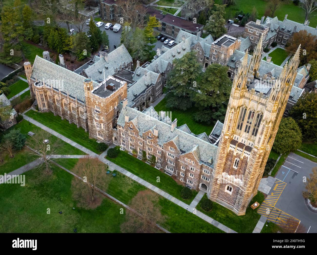Aerial view of princeton hi-res stock photography and images - Alamy