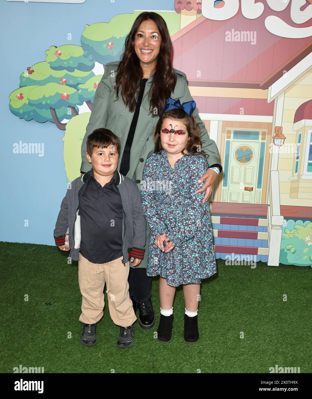 Burbank, USA. 13th Apr, 2024. Angelique Cabral arrives at Bluey The ...