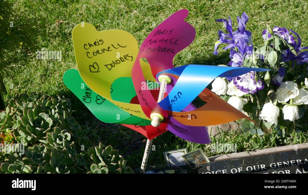 Hollywood, California, USA 9th April 2024 Singer/Musician Chris Cornell ...