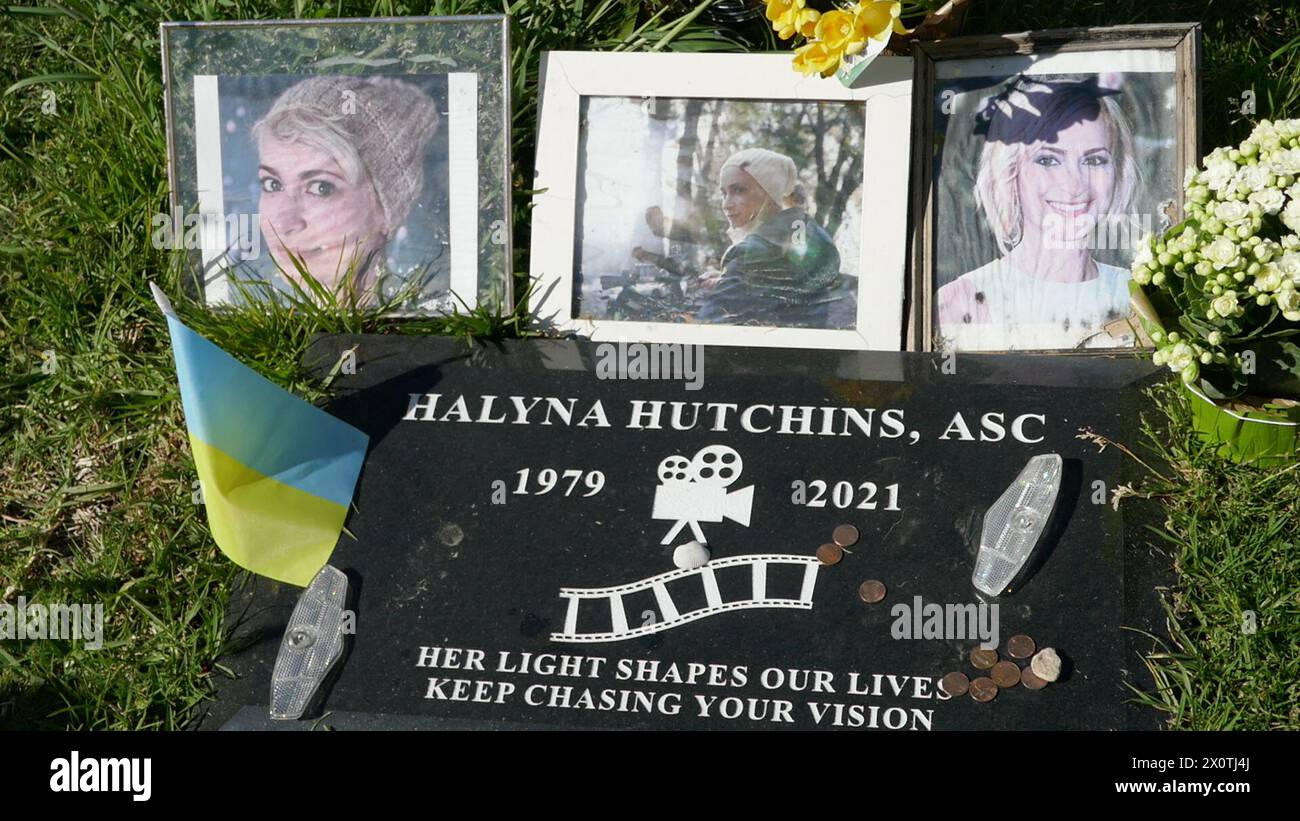 Los Angeles, California, USA 9th April 2024 Cinematographer Halyna ...