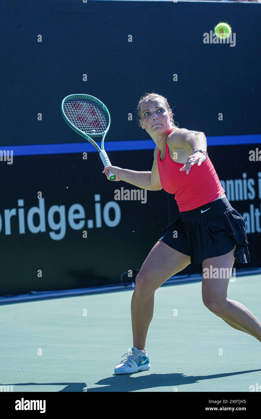 Orlando, Florida, April 13, 2024, Belgium player Kimberley Zimmermann ...