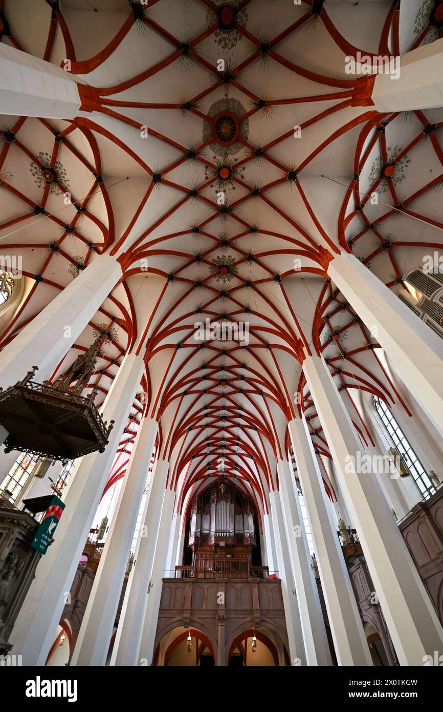 Leipzig, Germany - Jul 10, 2023: Lutheran St. Thomas Church ...