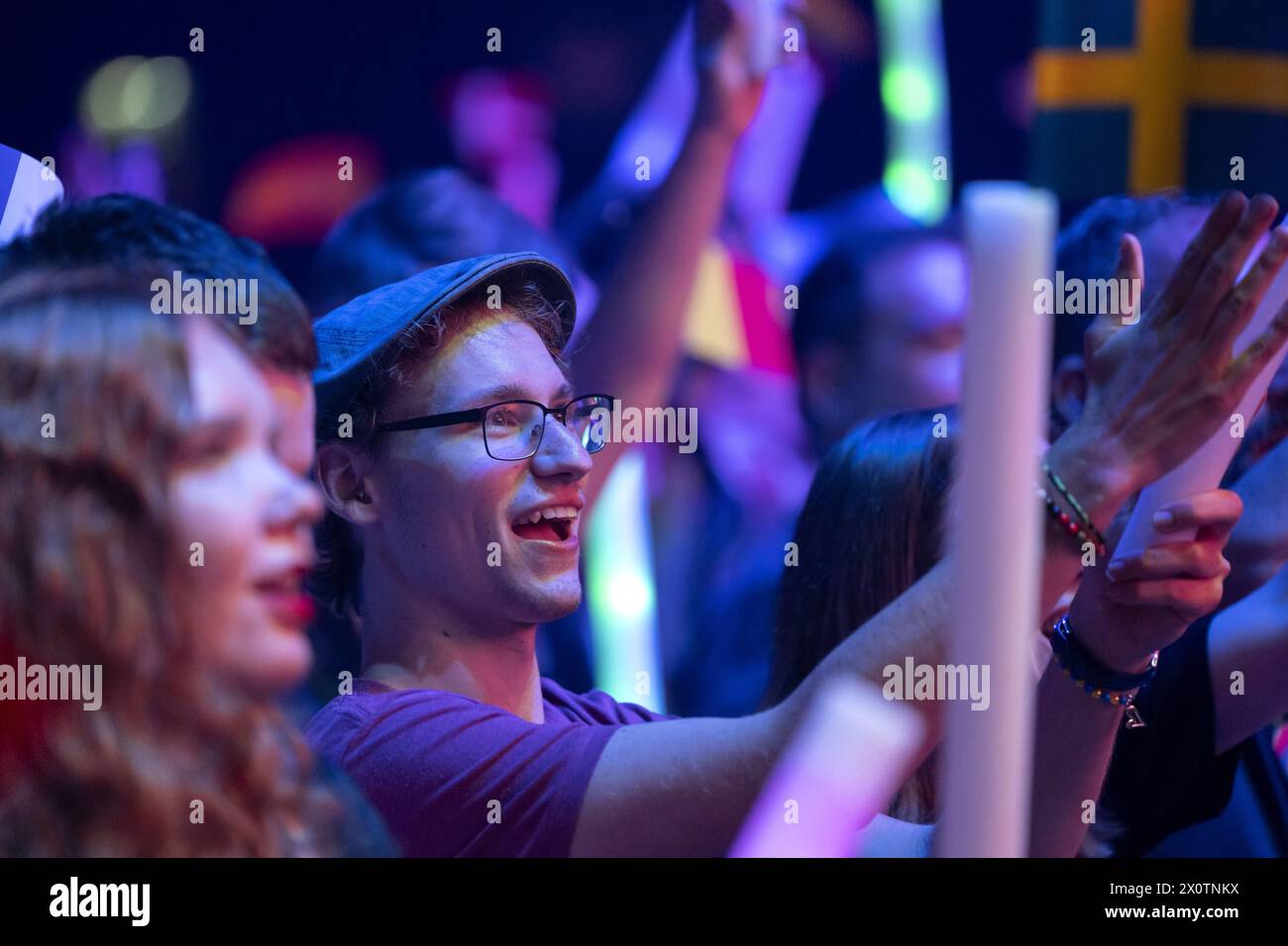 AMSTERDAM - Audience during the Eurovision in Concert in AFAS Live. Every year, a month before ...