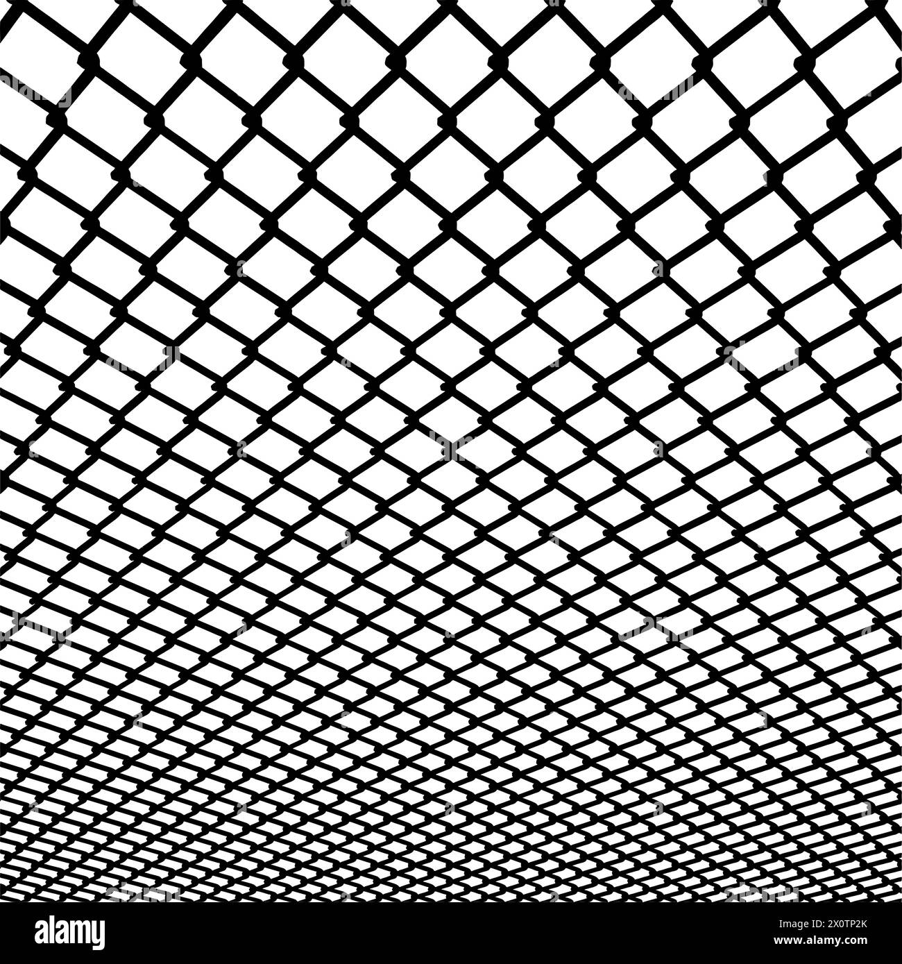 3d chain link fence texture Stock Vector Images - Alamy