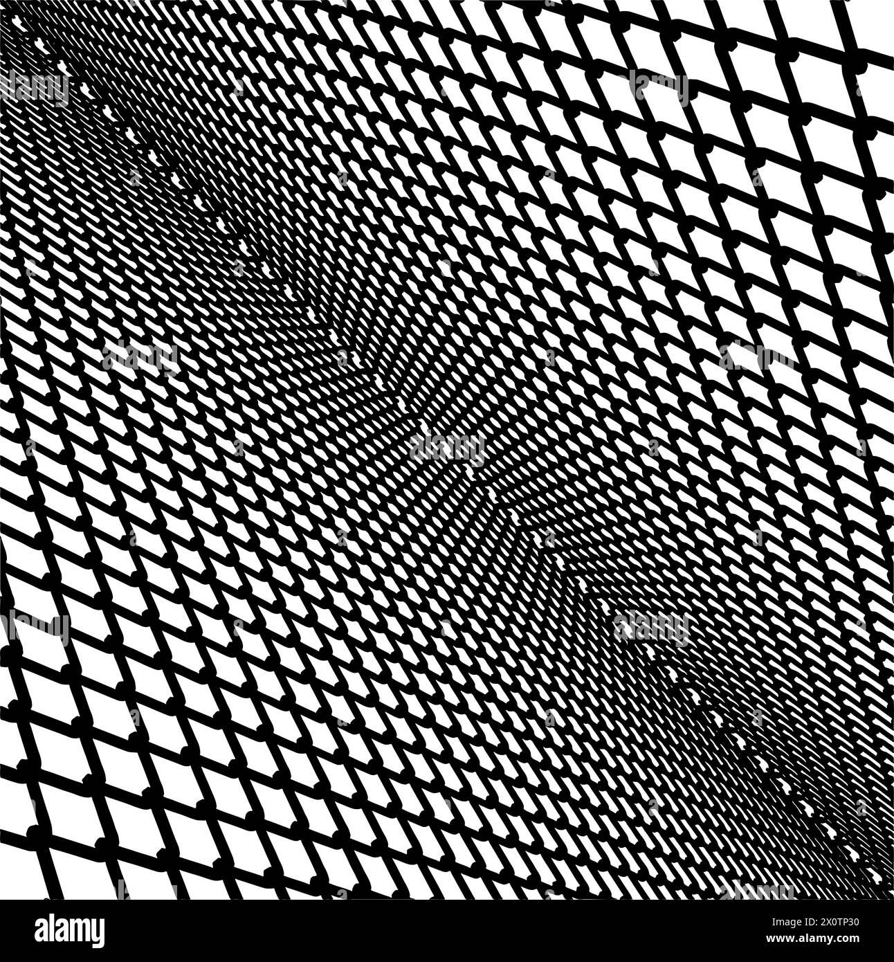 3d chain link fence texture Stock Vector Images - Alamy