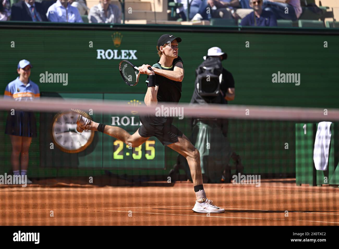 Jannik Sinner during the Rolex Monte-Carlo ATP Masters 1000 tennis on ...