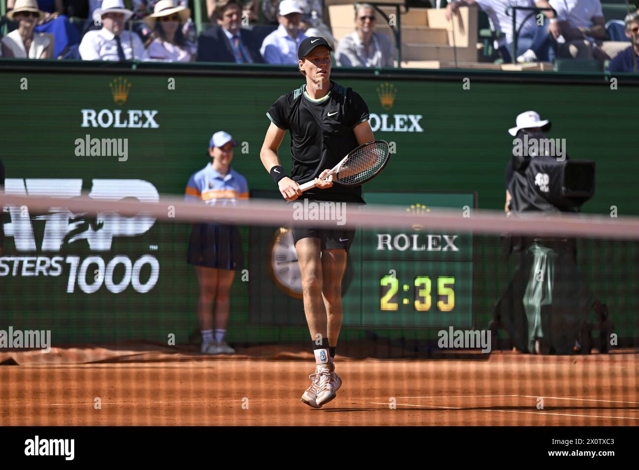 Jannik Sinner during the Rolex Monte-Carlo ATP Masters 1000 tennis on ...