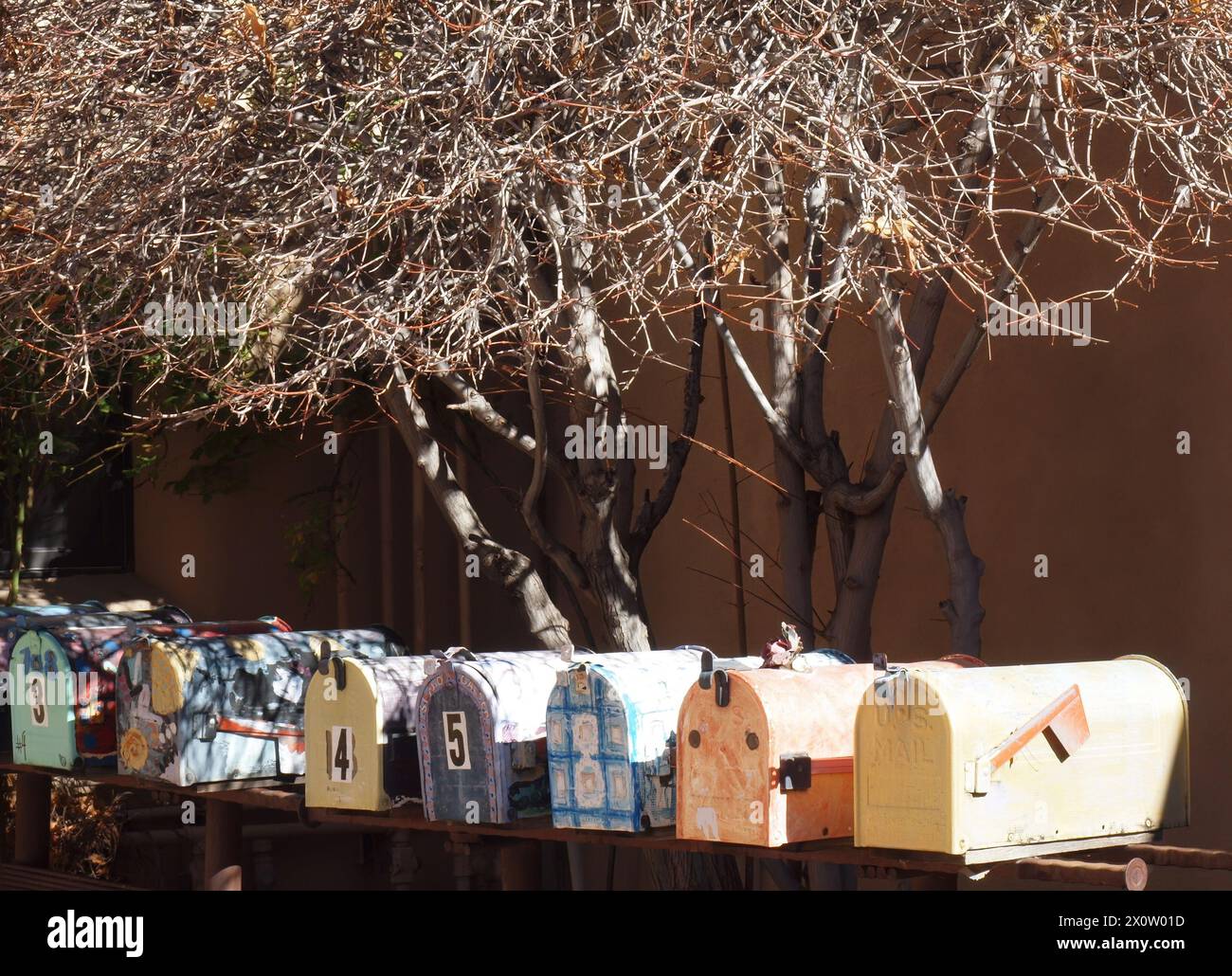 Row mailboxes hi-res stock photography and images - Alamy