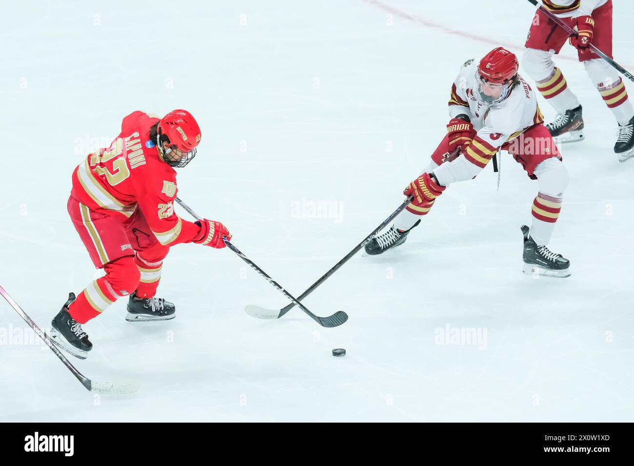 Minneapolis, Minnesota, USA. 13th Apr, 2024. Denver forward CONNOR ...