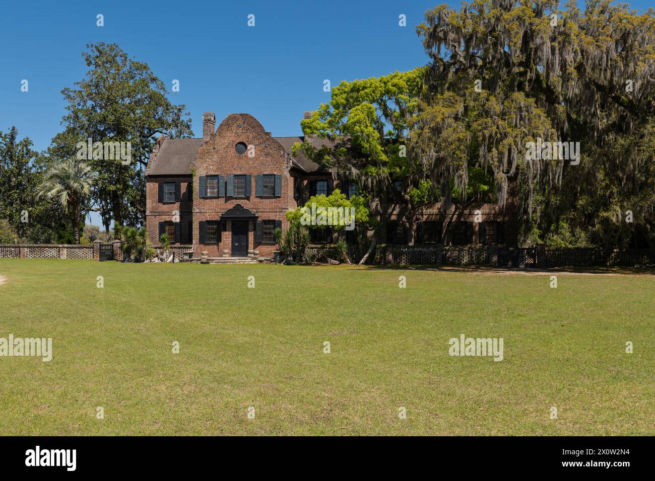 CHARLESTON, SC, USA - March 30, 2024: Main house Middleton Place is a ...