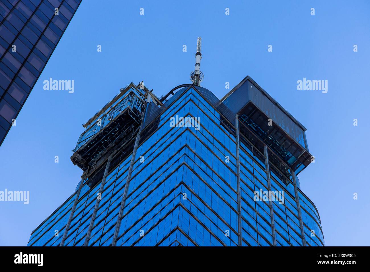 Manhattan New York City skyscrapers office buildings at bottom of ...