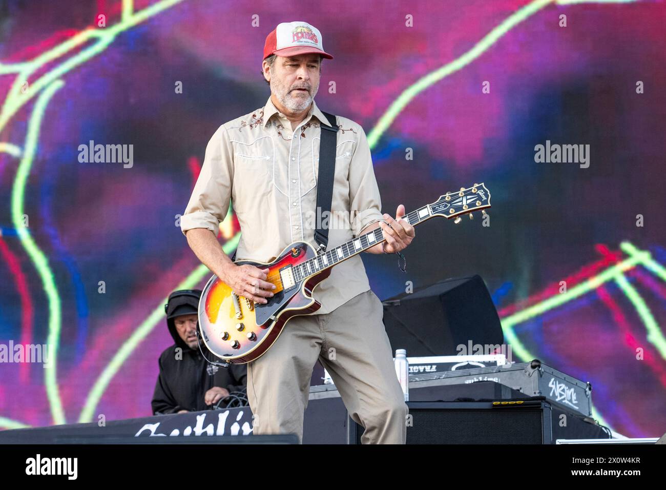 Michael Happoldt of Sublime performs during the the first weekend of the Coachella Valley Music ...