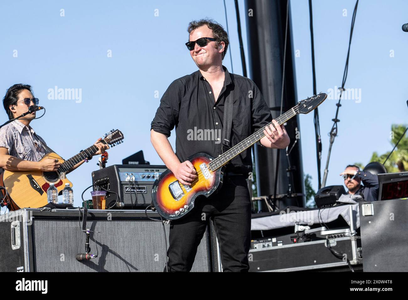 Chris Baio of Vampire Weekend performs during the the first weekend of ...