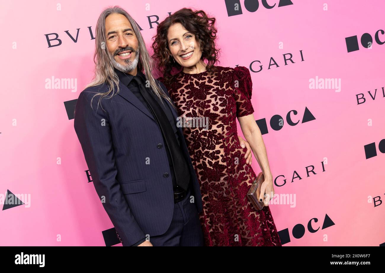 Los Angeles, USA. 13th Apr, 2024. Robert Russell and Lisa Edelstein ...