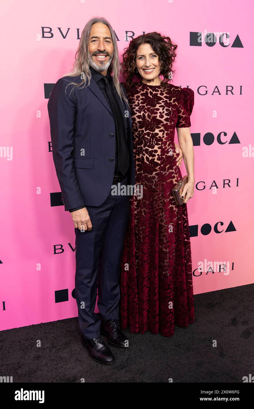 Los Angeles, USA. 13th Apr, 2024. Robert Russell and Lisa Edelstein ...