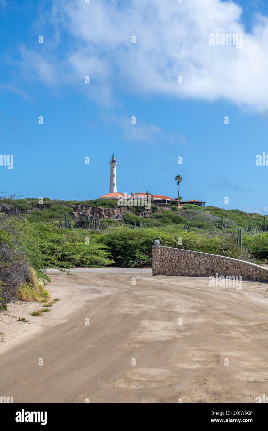 Aruba California Lighthouse view from each entrance Stock Photo - Alamy