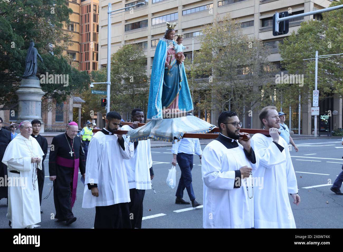 Sydney, Australia. 14th April 2024. “The Feast of the Annunciation is ...