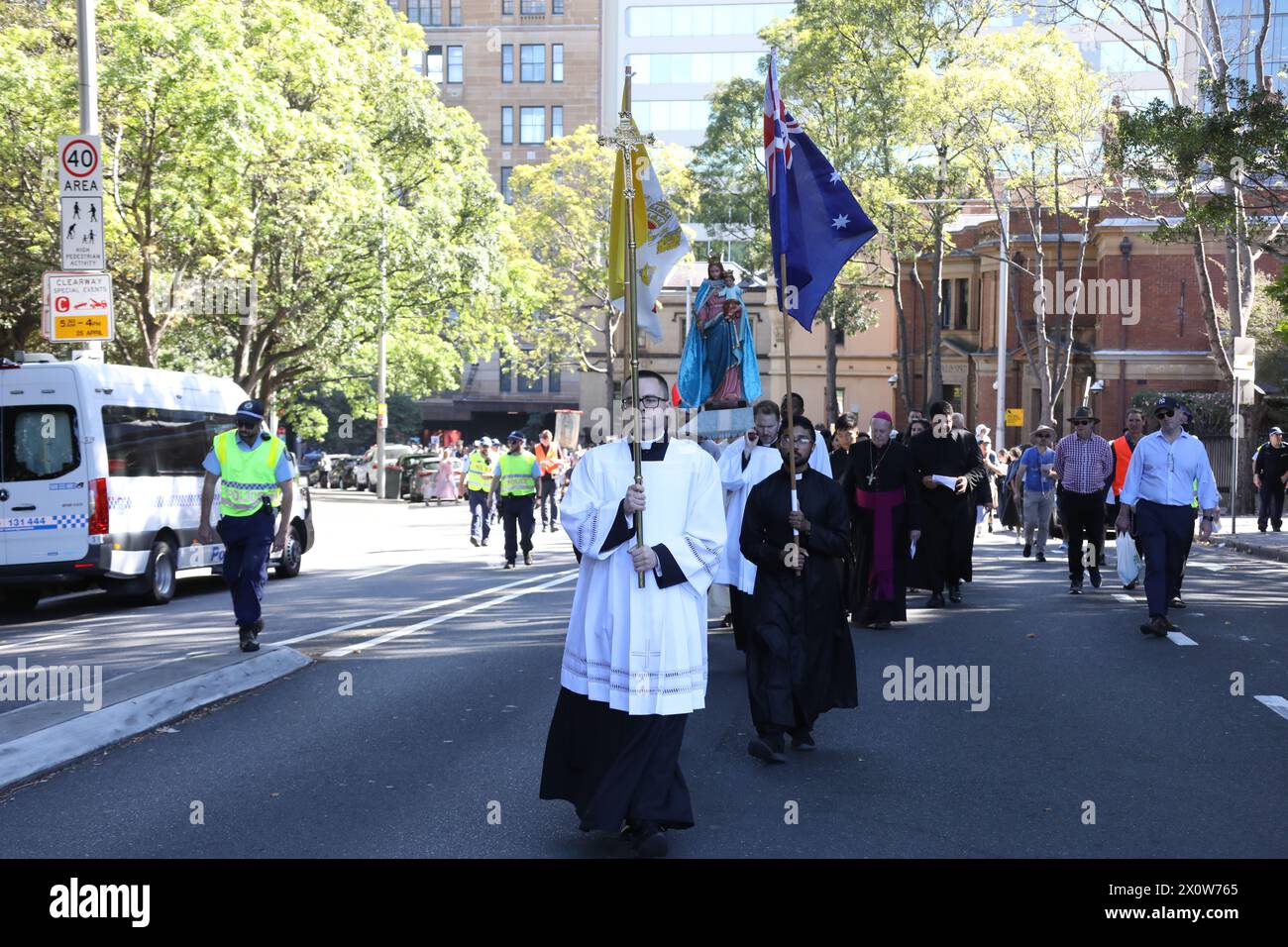 Sydney, Australia. 14th April 2024. “The Feast of the Annunciation is ...