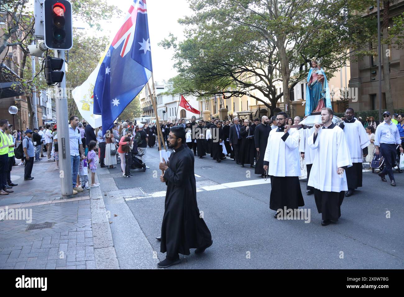 Sydney, Australia. 14th April 2024. “The Feast of the Annunciation is ...
