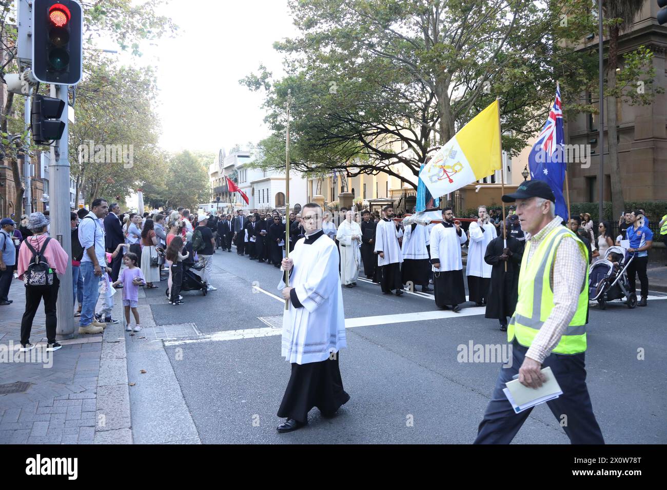 Sydney, Australia. 14th April 2024. “The Feast of the Annunciation is ...