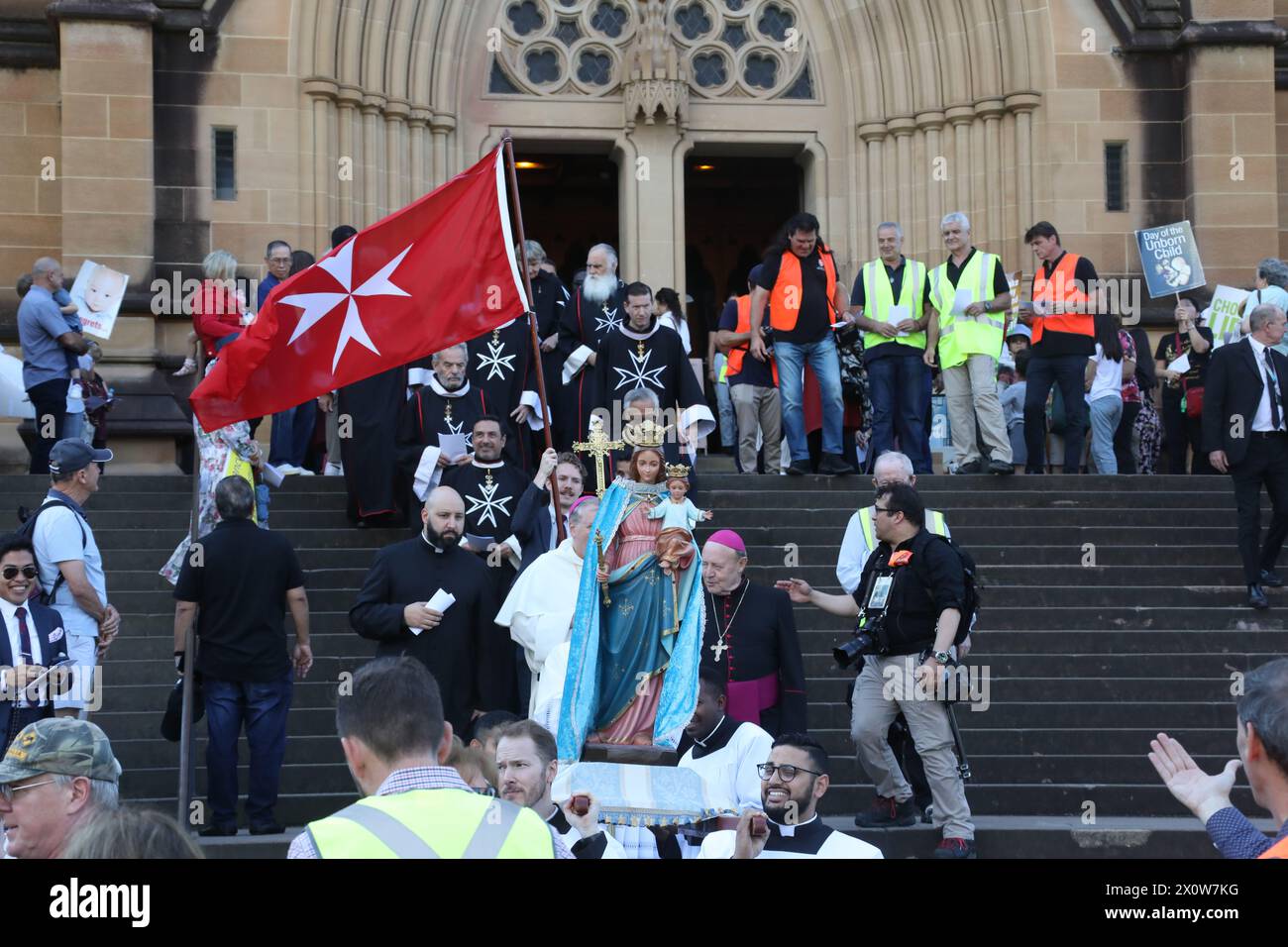 Sydney, Australia. 14th April 2024. “The Feast of the Annunciation is ...