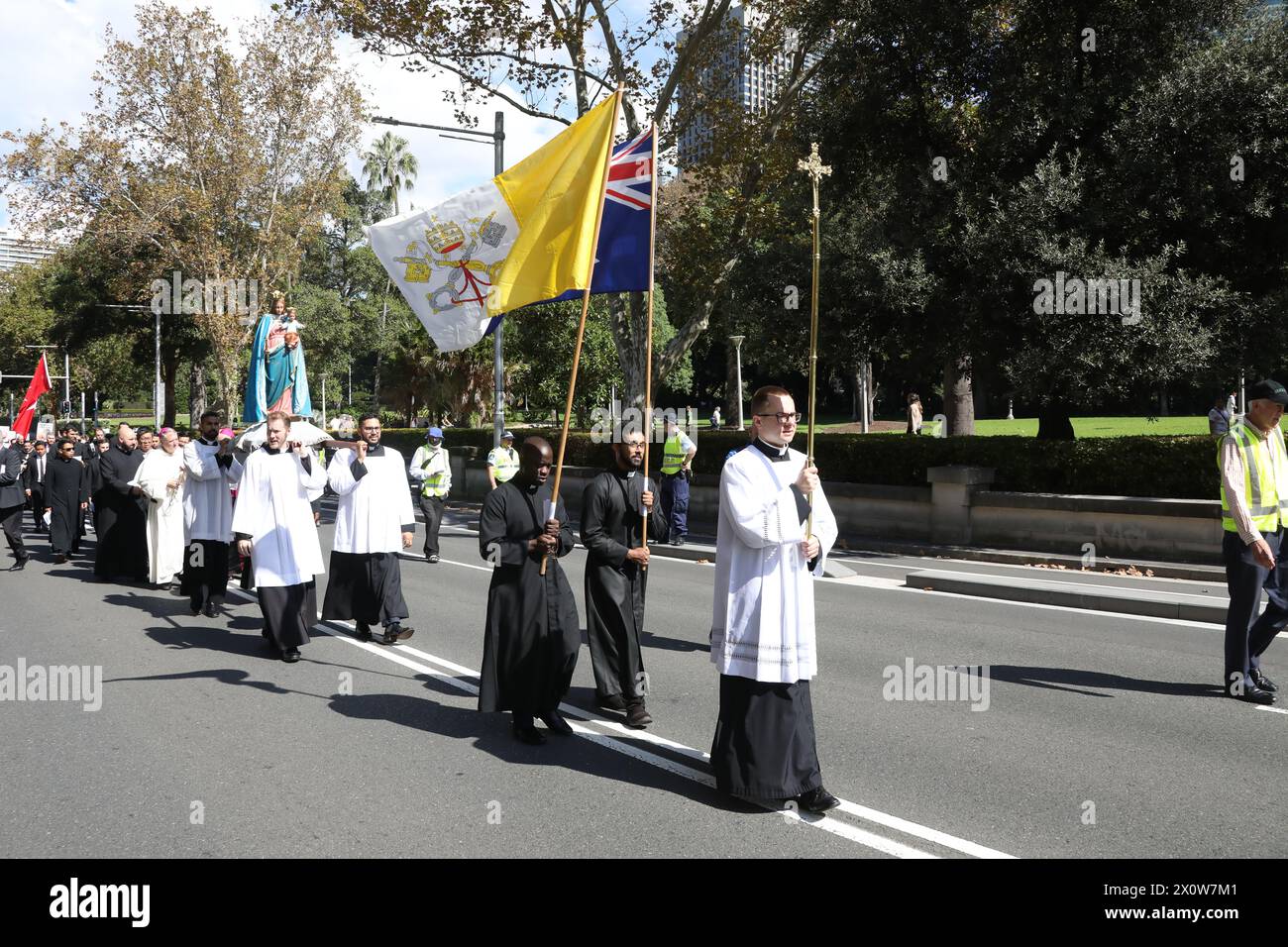 Sydney, Australia. 14th April 2024. “The Feast of the Annunciation is ...