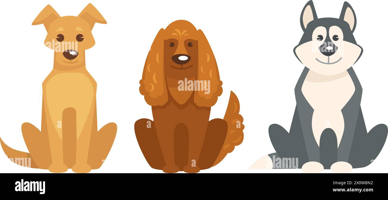 Dog animated drawing hi-res stock photography and images - Alamy