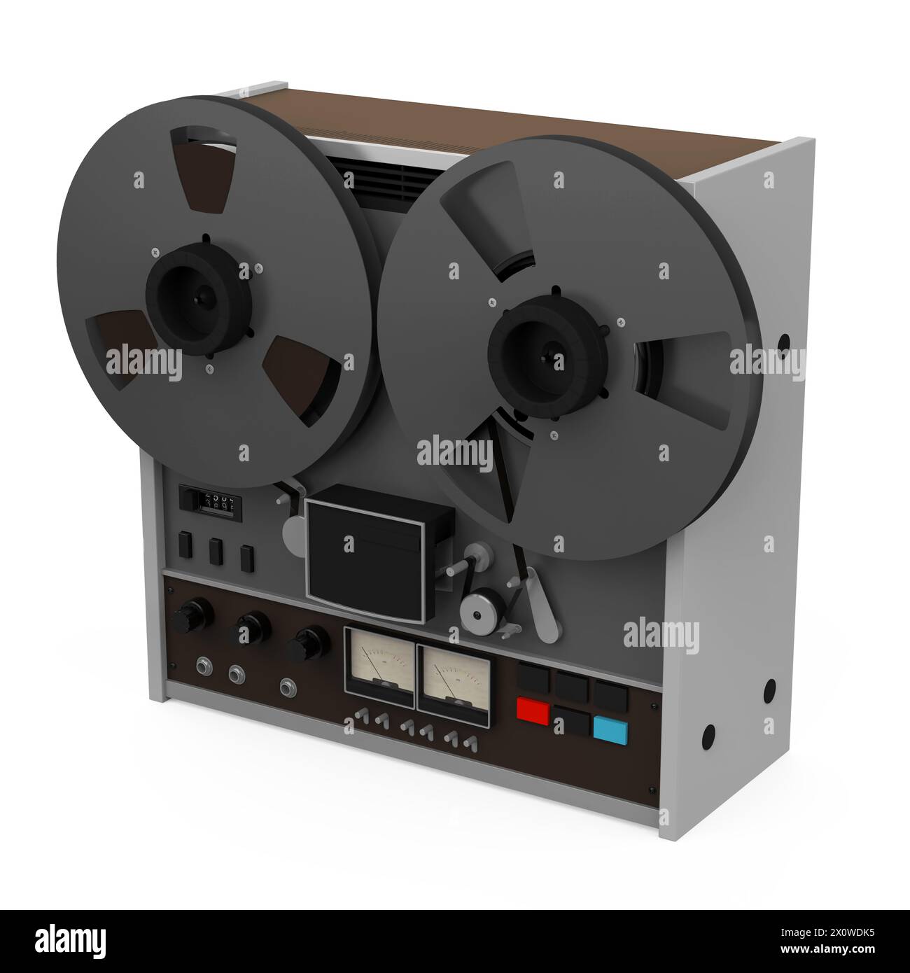 Old tape audio recorder hi-res stock photography and images - Alamy