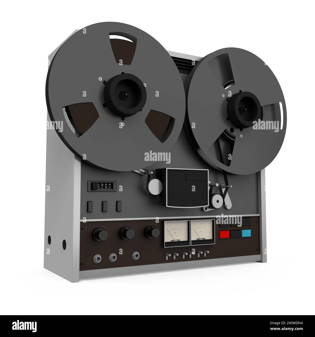 Old tape audio recorder hi-res stock photography and images - Alamy