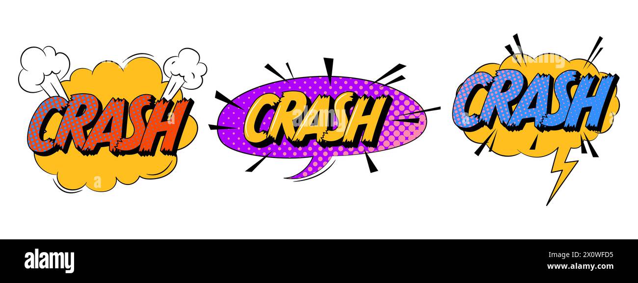 Cartoon explosions in vectors hi-res stock photography and images - Alamy