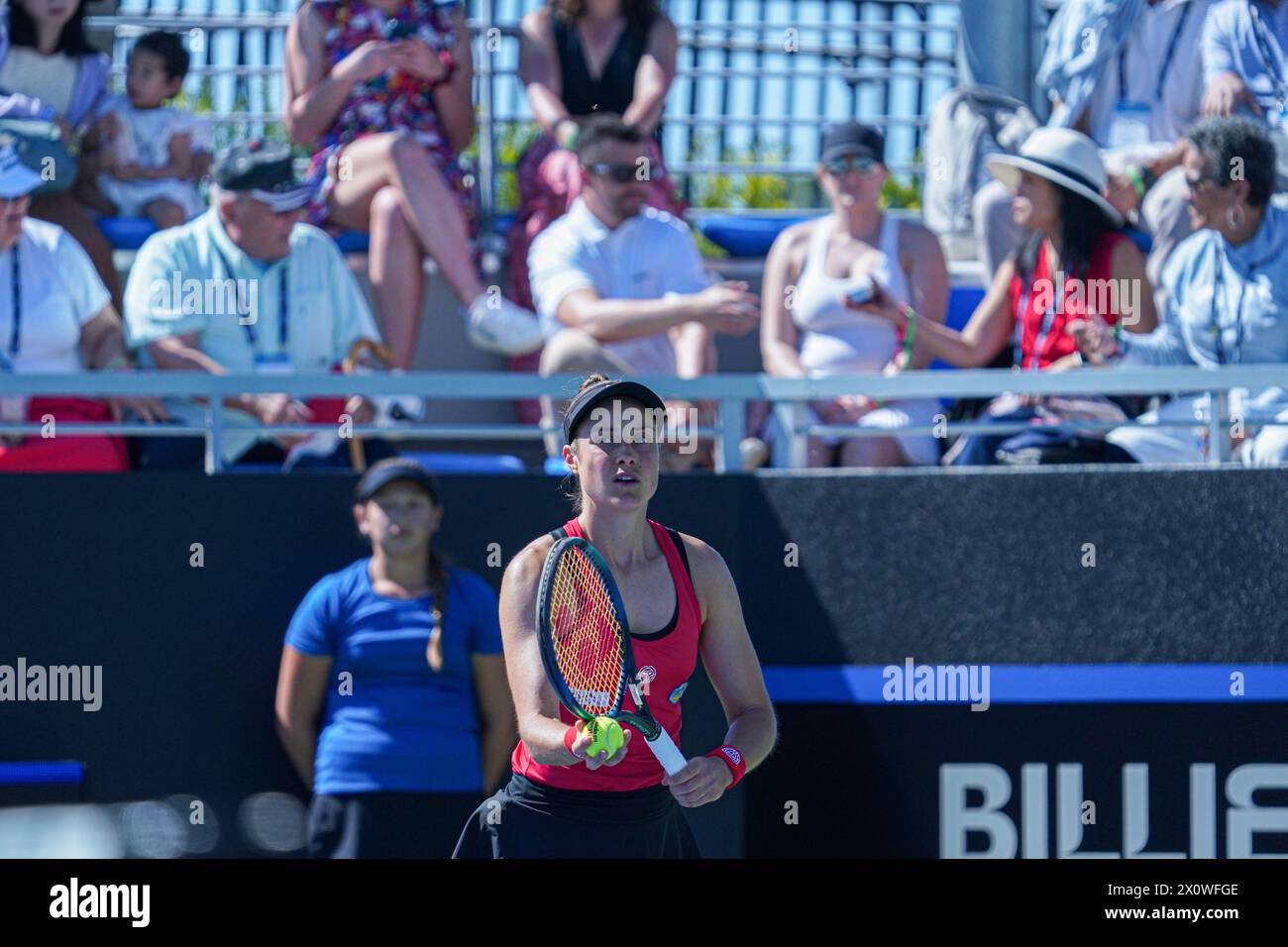 Orlando, United States. 13th Apr, 2024. Belgian Marie Benoit pictured ...