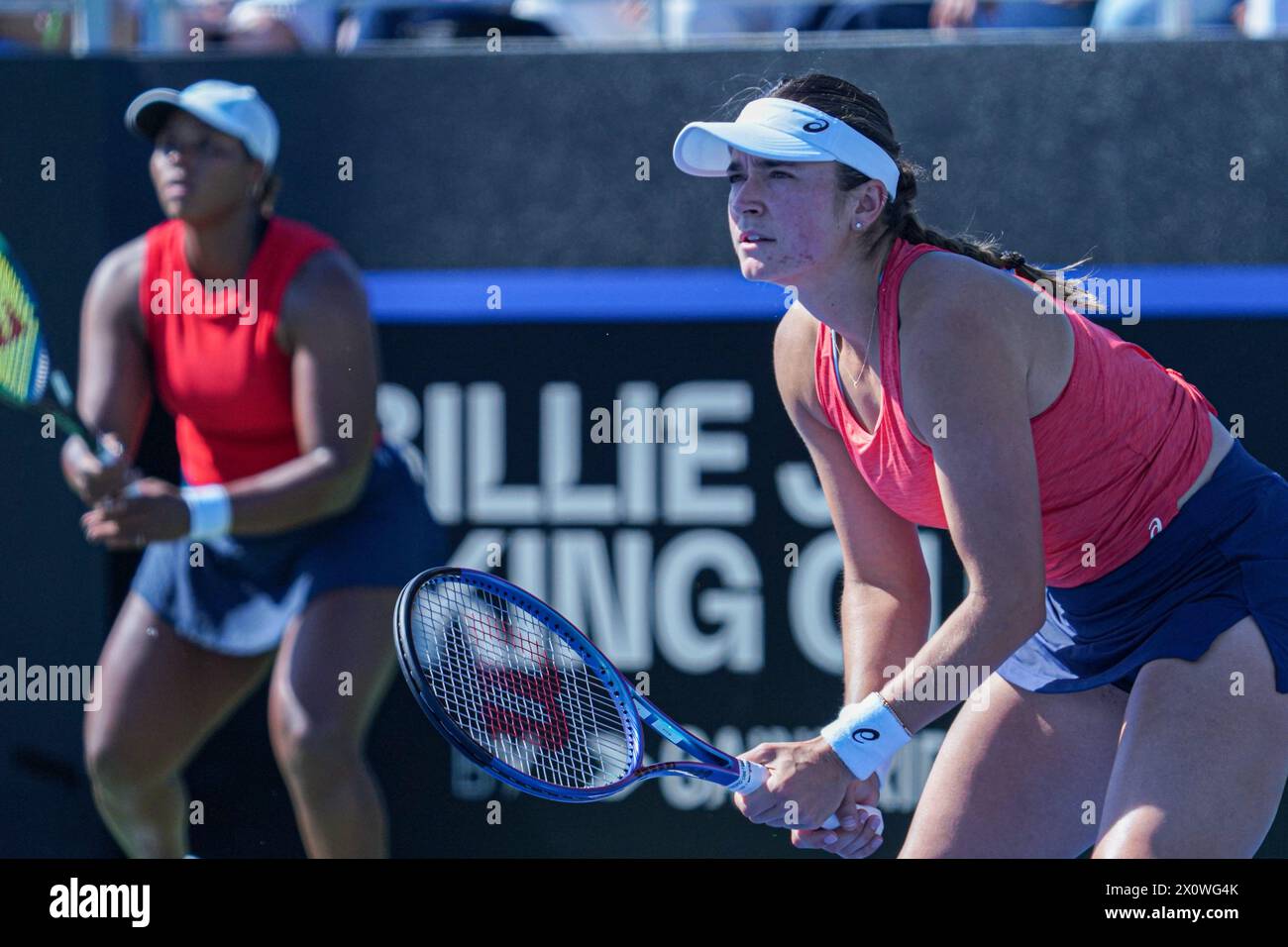 Orlando, United States. 13th Apr, 2024. American Taylor Townsend and ...