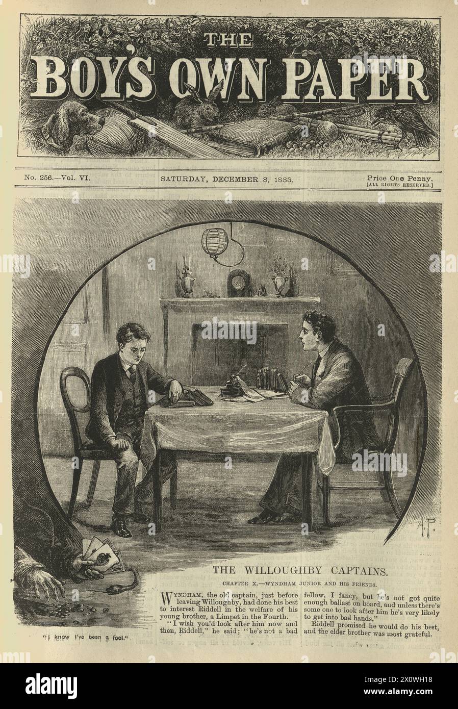 Vintage illustration Schoolboys doing homework, boys studying, History ...