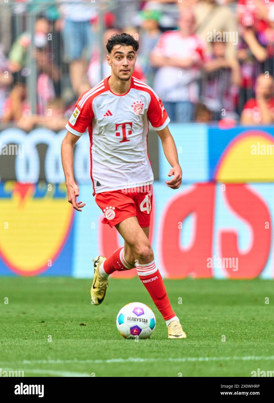 Aleksandar Pavlovic, FCB 45 in the match FC BAYERN MUENCHEN - 1.FC ...