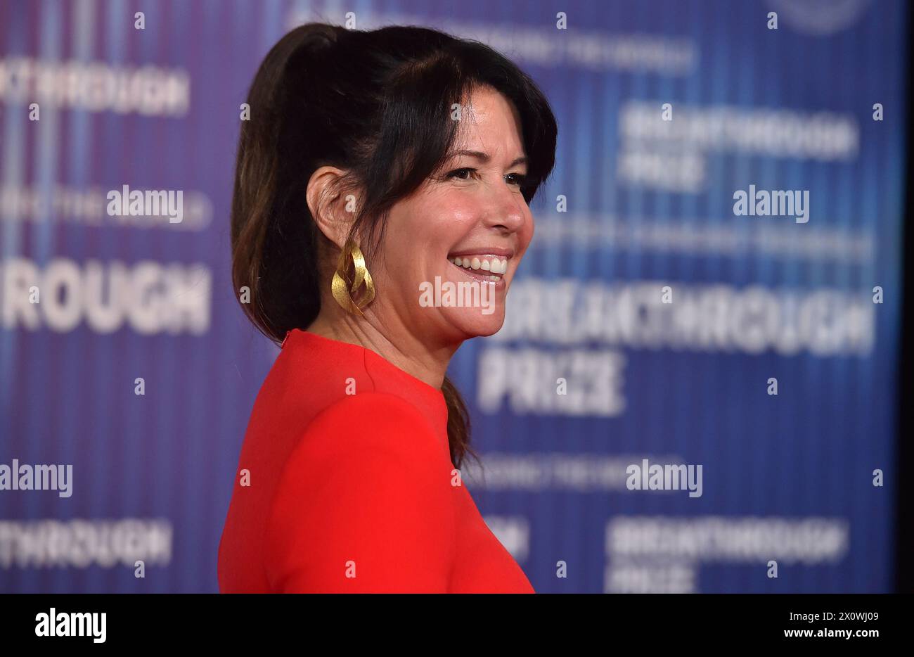 Patty Jenkins arrives at the 10th Breakthrough Prize Ceremony on ...