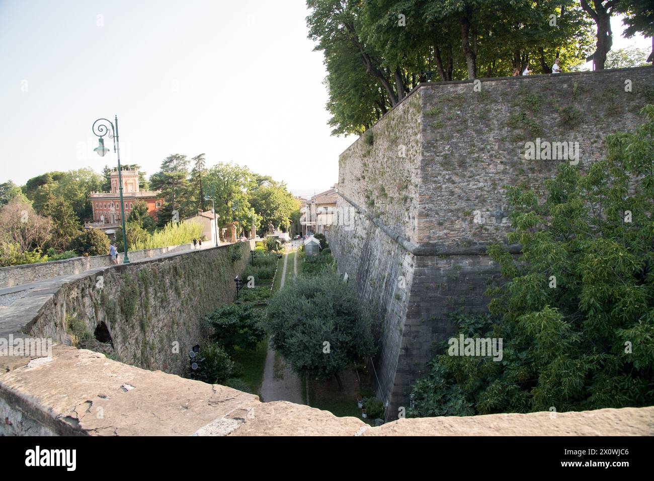 Baluardo di San Giacomo of Mura veneziane di Bergamo (Venetian walls of ...