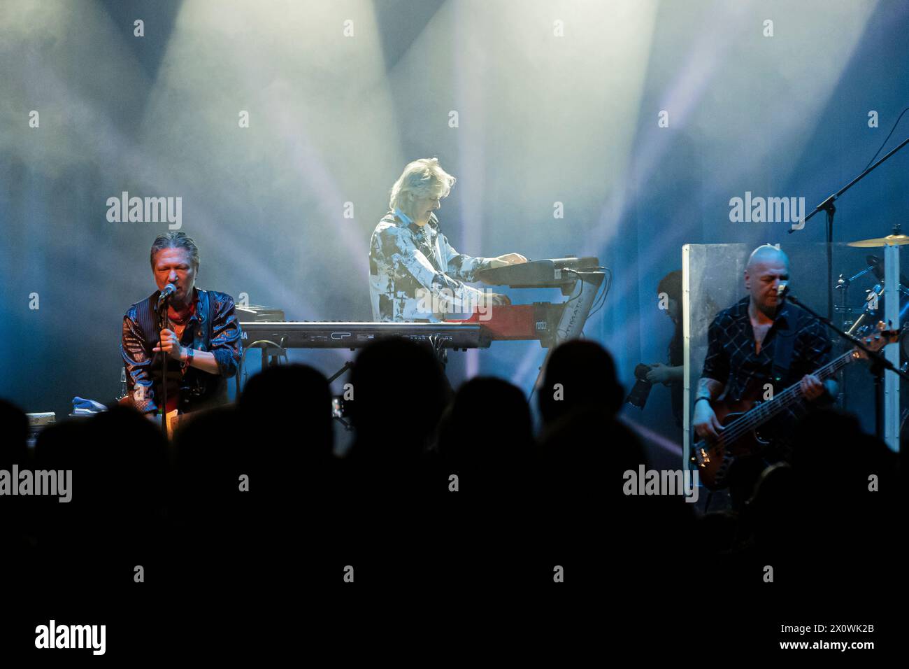 Budapest, Hungary. 13th Apr, 2024. Istvan Voros and Bela Jankai are ...