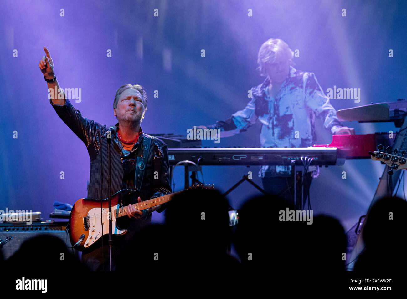 Budapest, Hungary. 13th Apr, 2024. Istvan Voros and Bela Jankai are ...