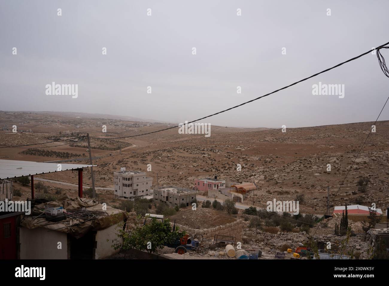 The Palestinian village of At-Tuwani in the Westbank Stock Photo - Alamy