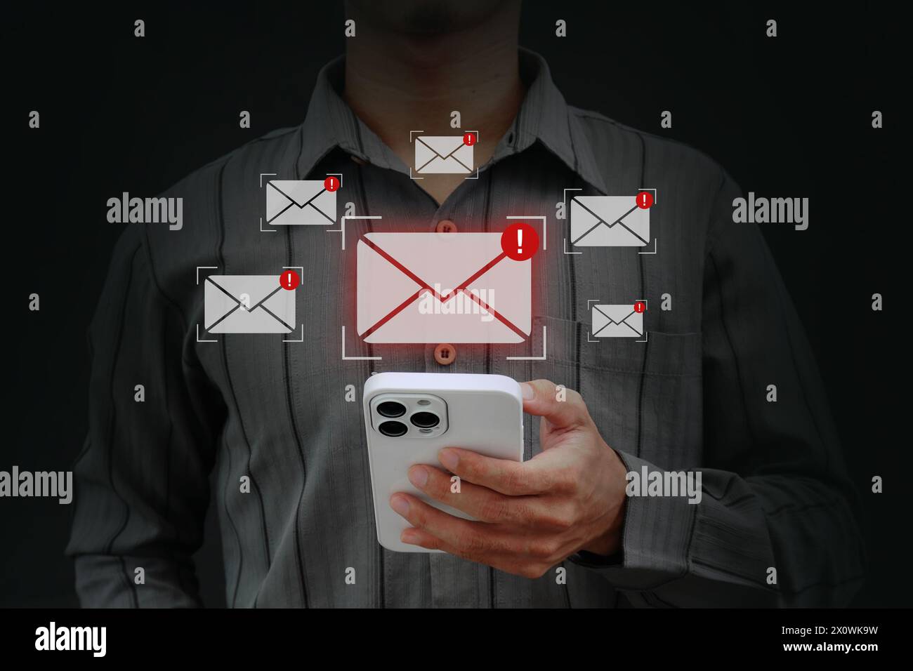 Email inbox alerts and spam viruses. Warning to be careful of data ... Email inbox alerts and spam viruses. Warning to be careful of data ...
