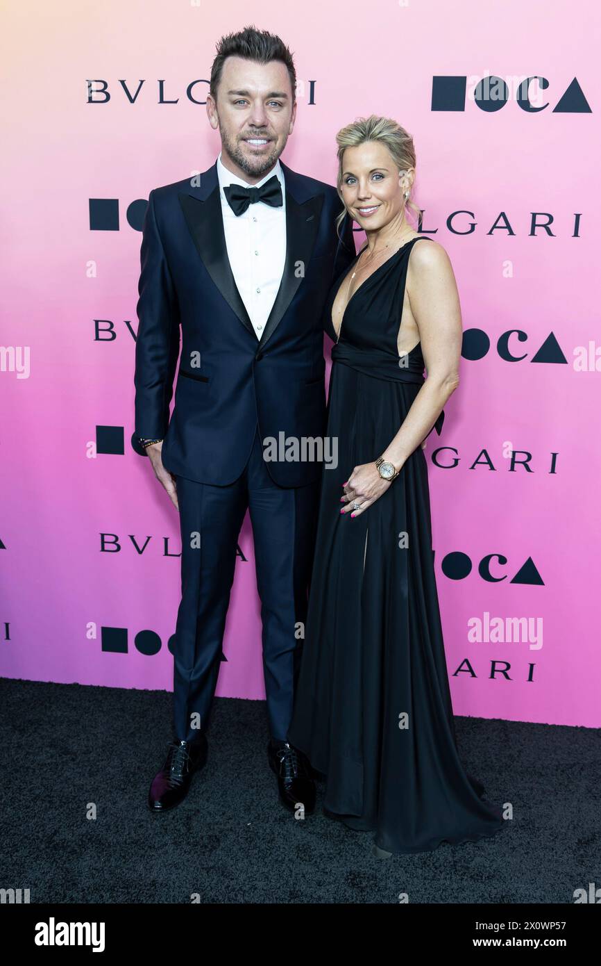 Los Angeles, USA. 13th Apr, 2024. Blake Johnson and Courtney Johnson ...