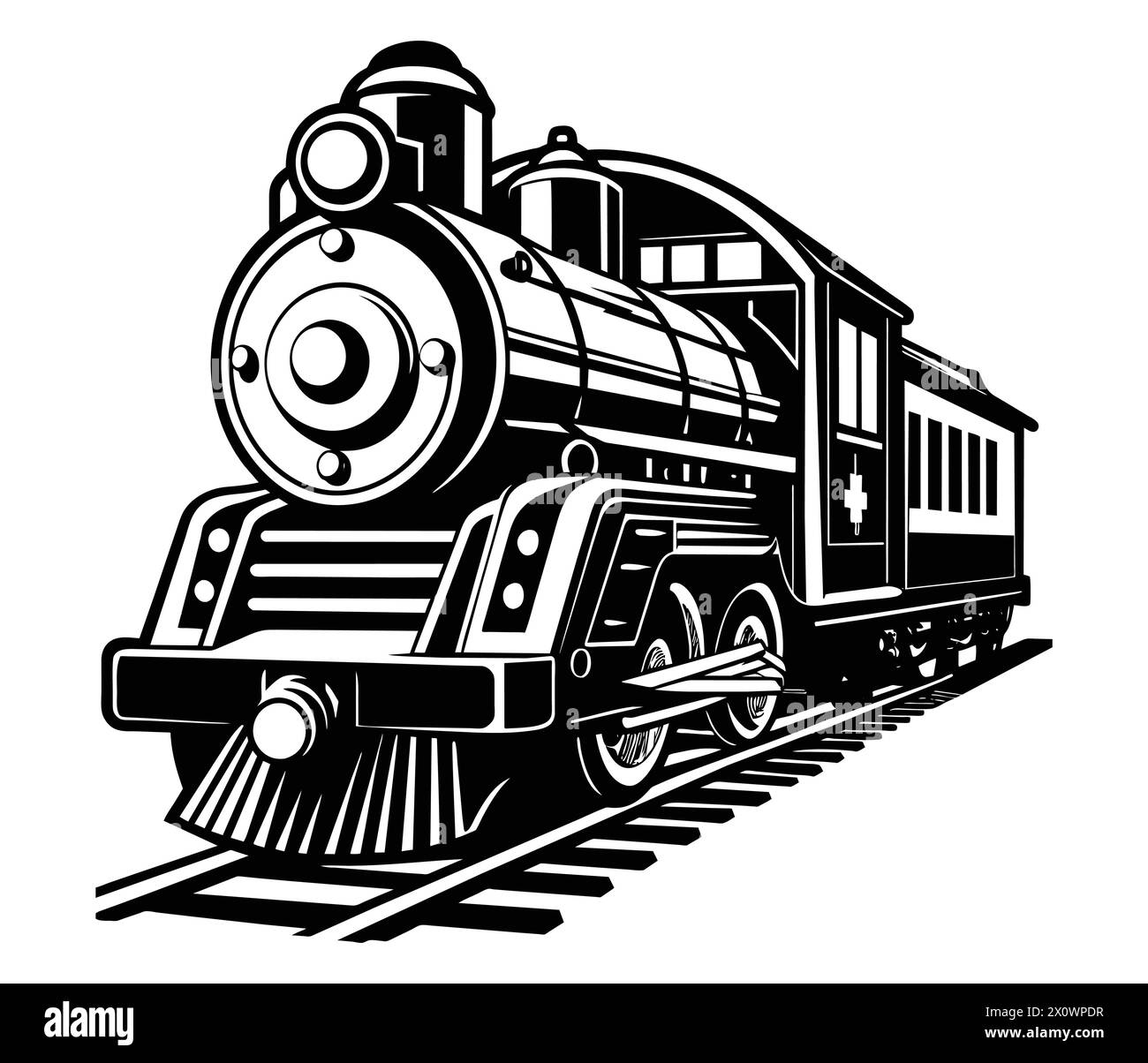 Downtown landscape Stock Vector Images - Alamy