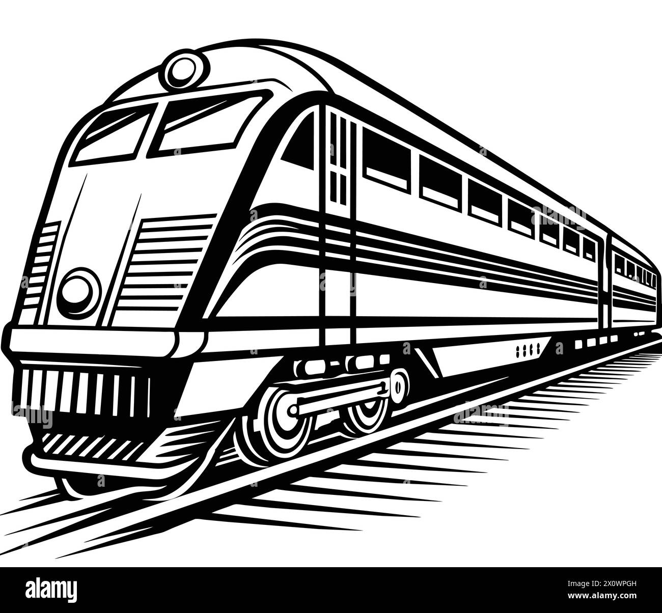 Downtown landscape Stock Vector Images - Alamy