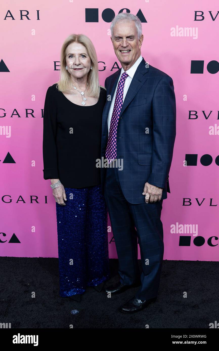 Susan Gersh and David Gersh attend the arrivals of “The MOCA Gala” at ...