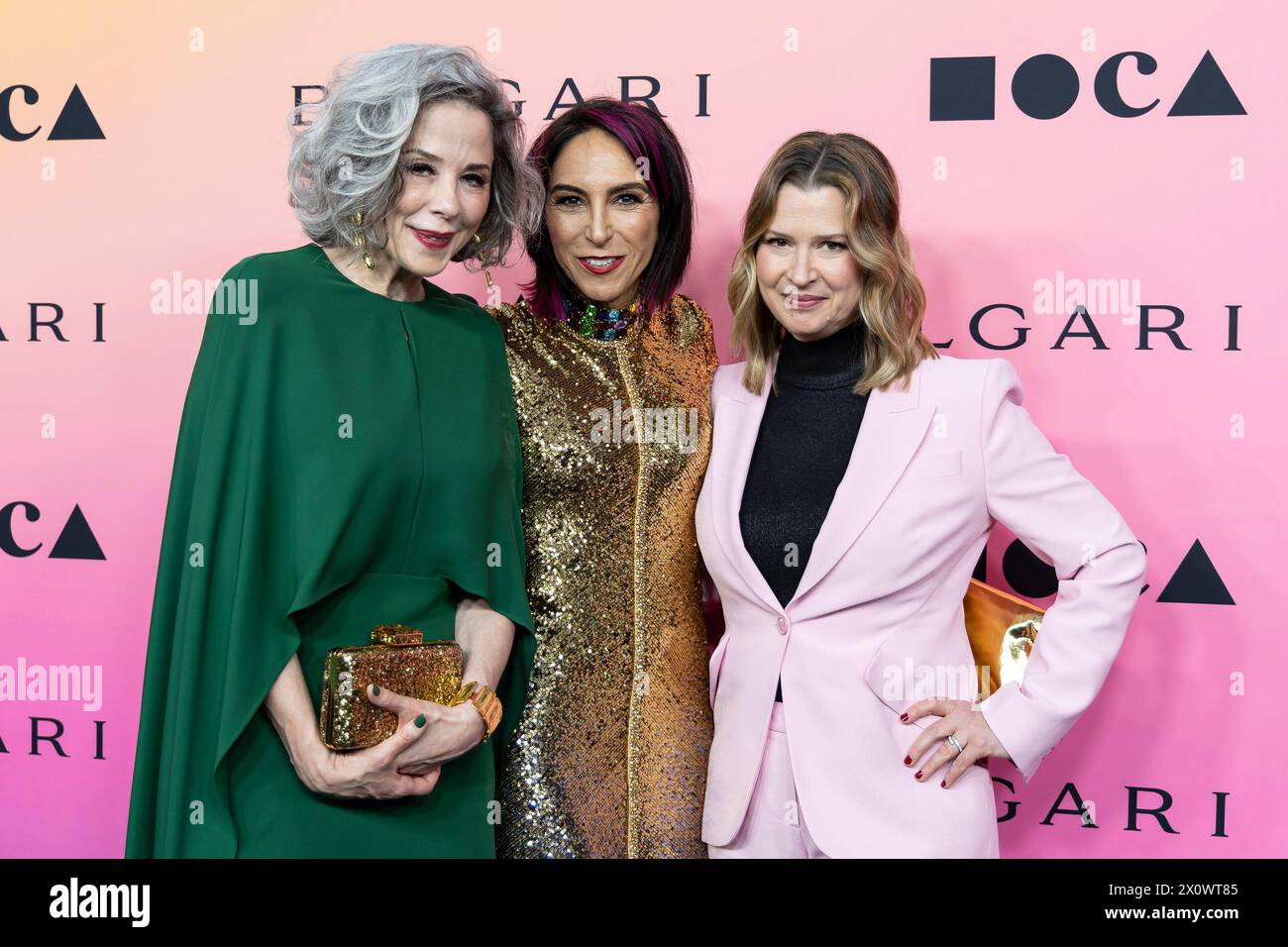 Los Angeles, USA. 13th Apr, 2024. Heather Podesta, Maria Seferian and ...