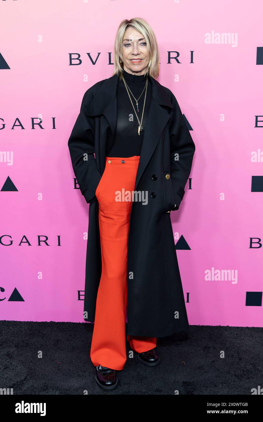 Los Angeles, USA. 13th Apr, 2024. Kim Gordon attends the arrivals of ...
