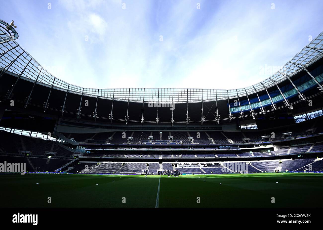 A general view from inside the stadium ahead of the Adobe Women's FA ...