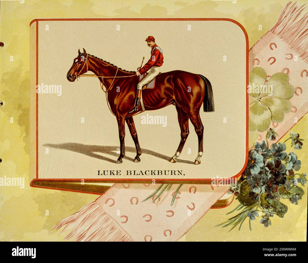 "Luke Blackburn". From Kinney Bros, Album of Celebrated Running Horses ...
