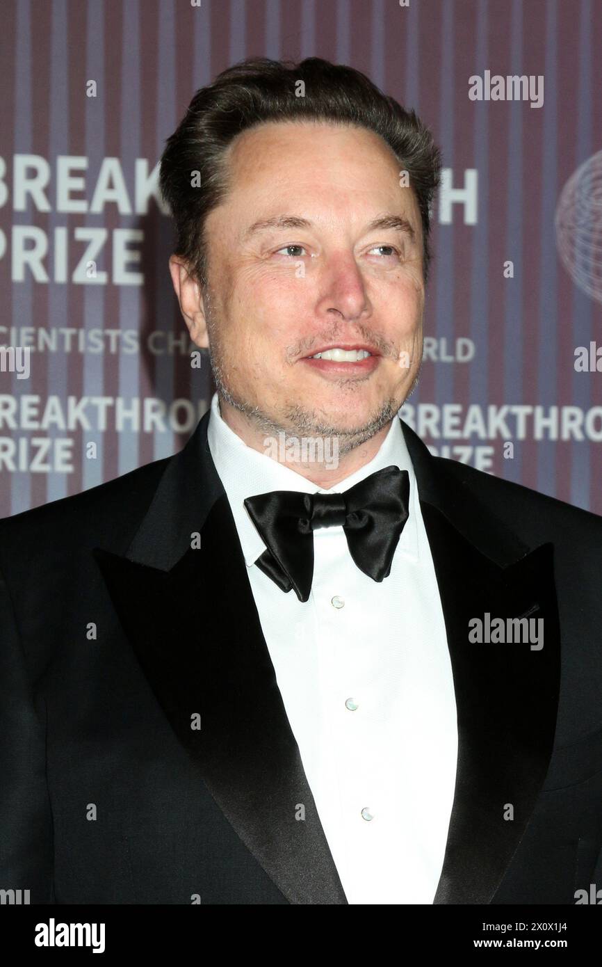 April 13, 2024, Los Angeles, Ca, USA: LOS ANGELES - APR 13: Elon Musk ...